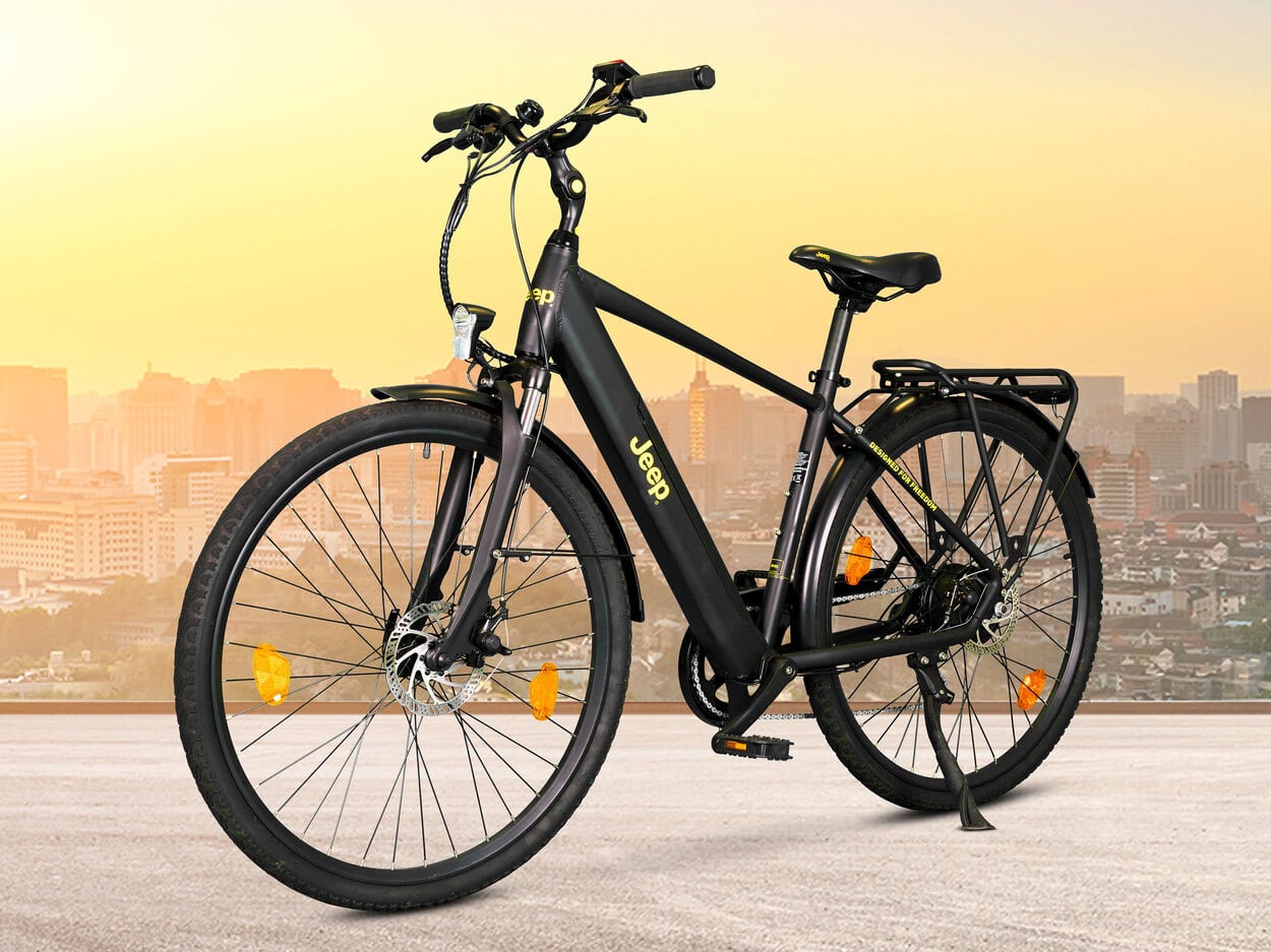 Schnäppchen: Solide Trekking-E-Bikes von Jeep zum Bestpreis