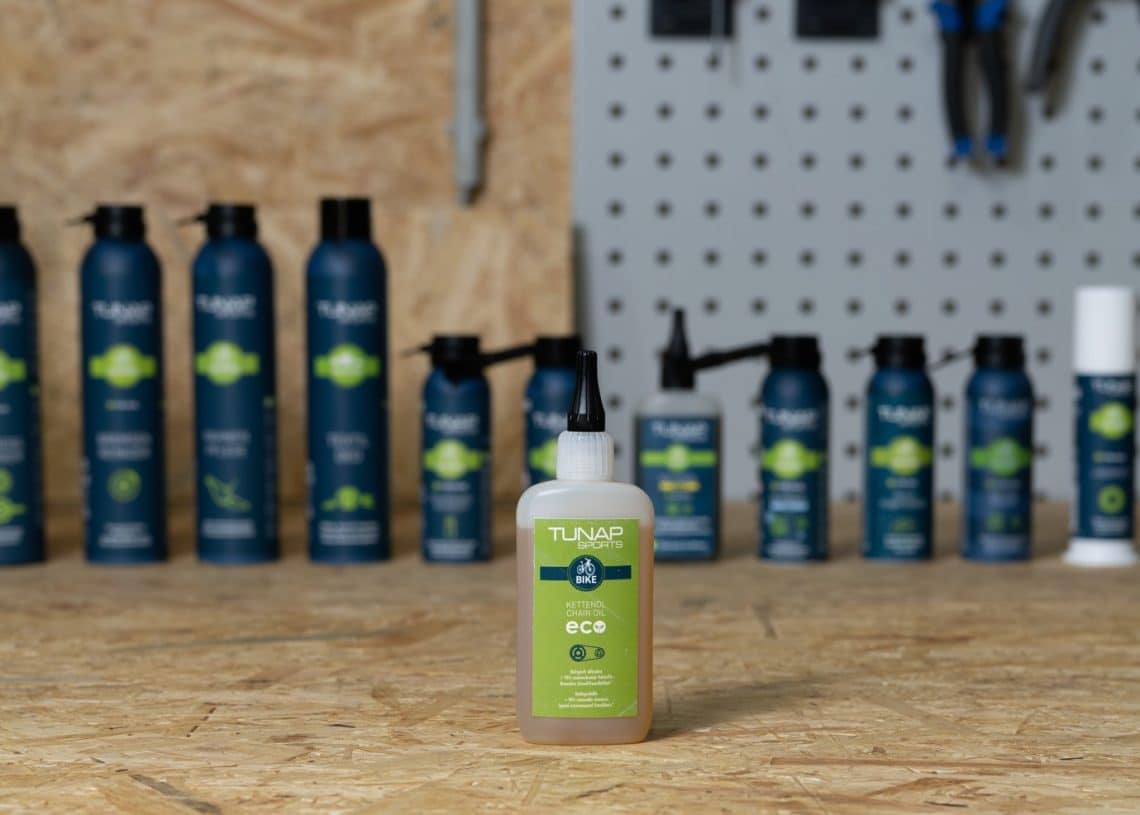 Tunap Sports stellt EU-zertifizierte Bio-Kettenöl vor