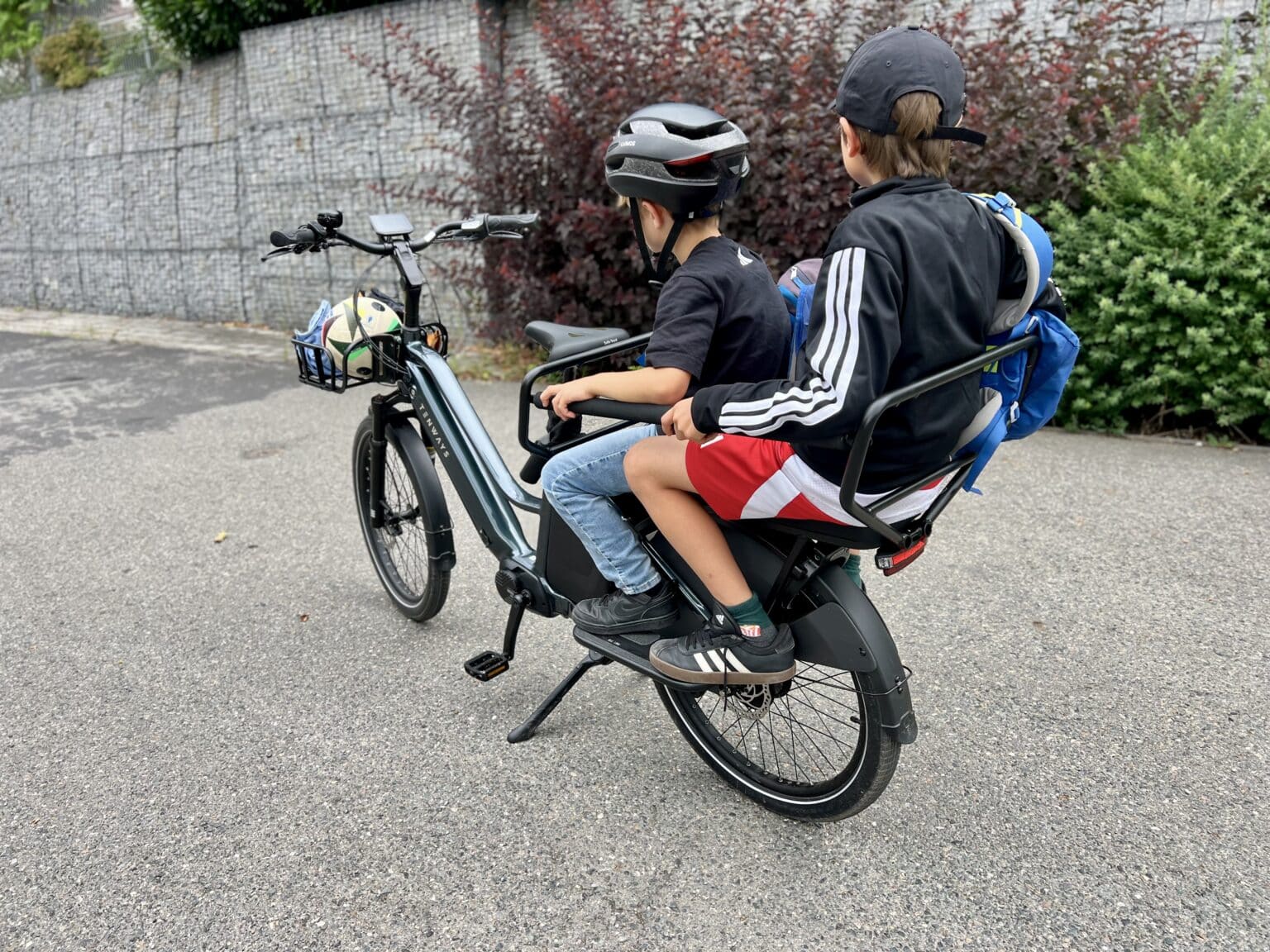 Longtail Fahrrad 2 Kinder