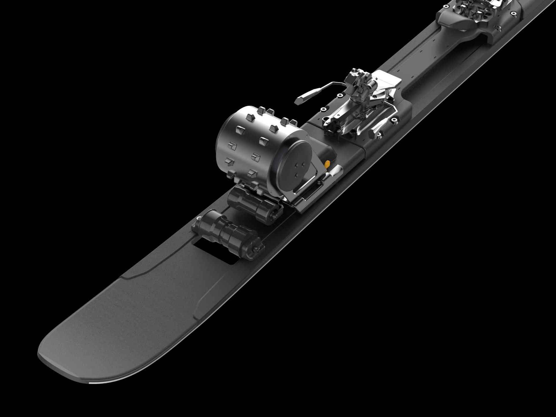 Erster Elektro-Tourenski: E-Skimo beschleunigt Aufstieg um 80 %