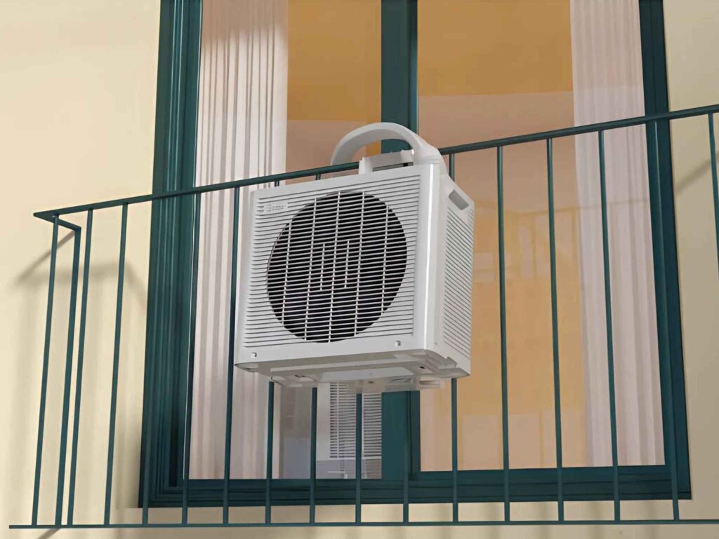 Split-Klimaanlage ohne Bohren: Midea PortaSplit Cool für 599 Euro bei Lidl